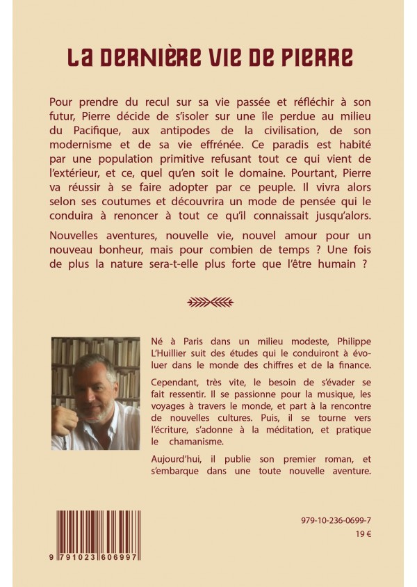 "La dernière vie de Pierre" de Philippe L'Huillier