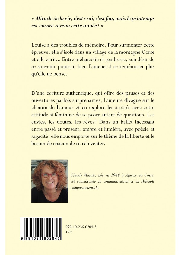 "Des vies à l'envers" de Claude Marais