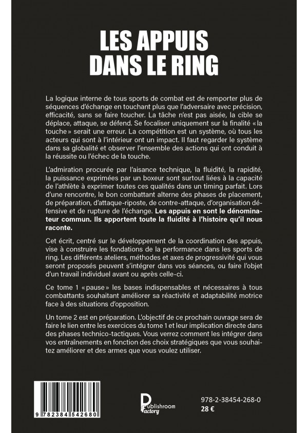 Les appuis dans le ring de Christophe NEUVILLE & Wendy FAURE