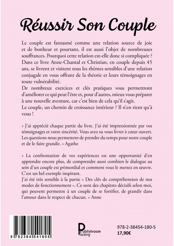 Réussir son couple de Anne-Chantal et Christian Junod