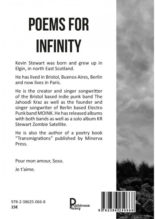 POEMS FOR INFINITY de K. R. STEWART